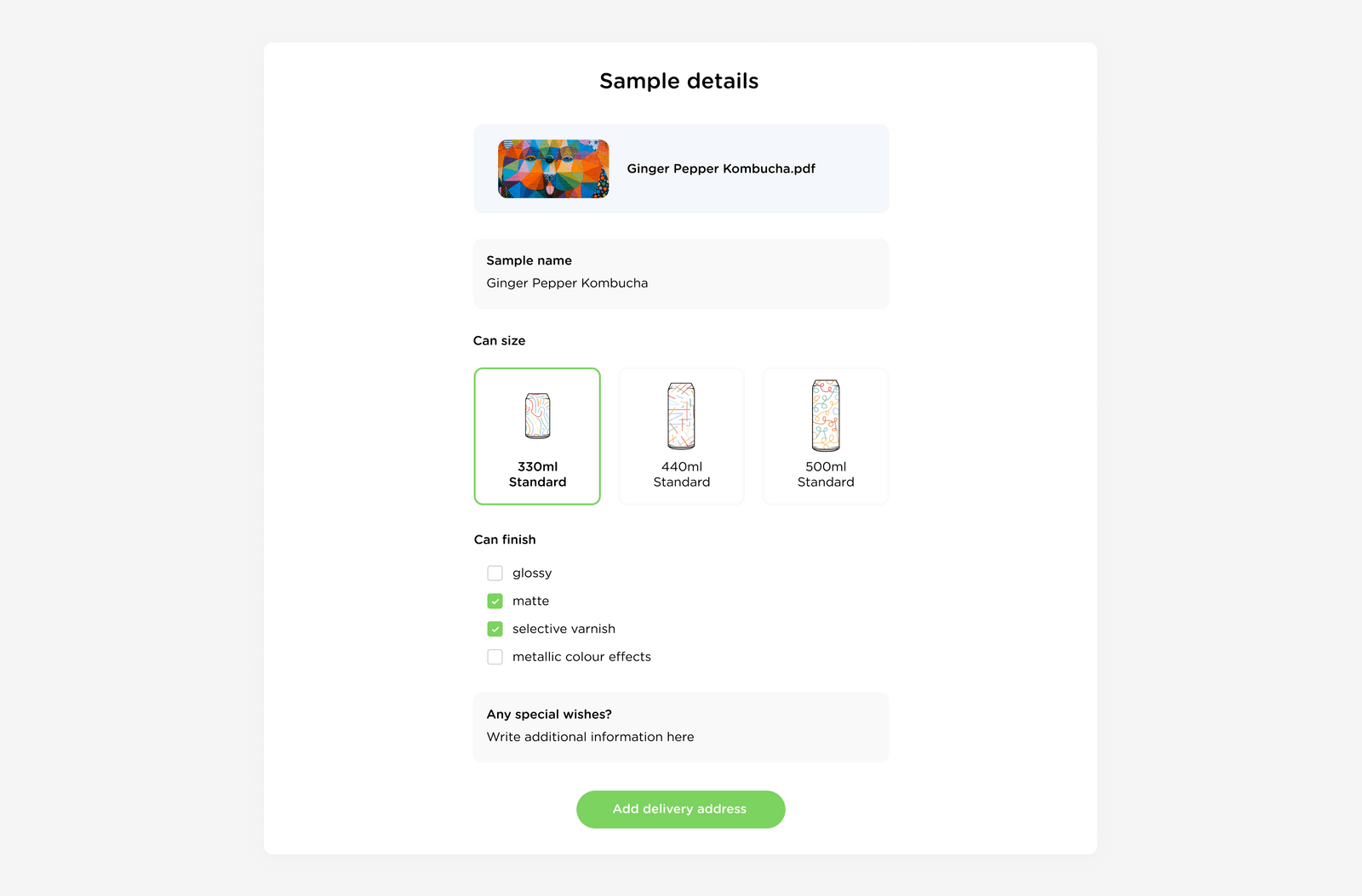 Impresión de latas de aluminio | NOMOQ